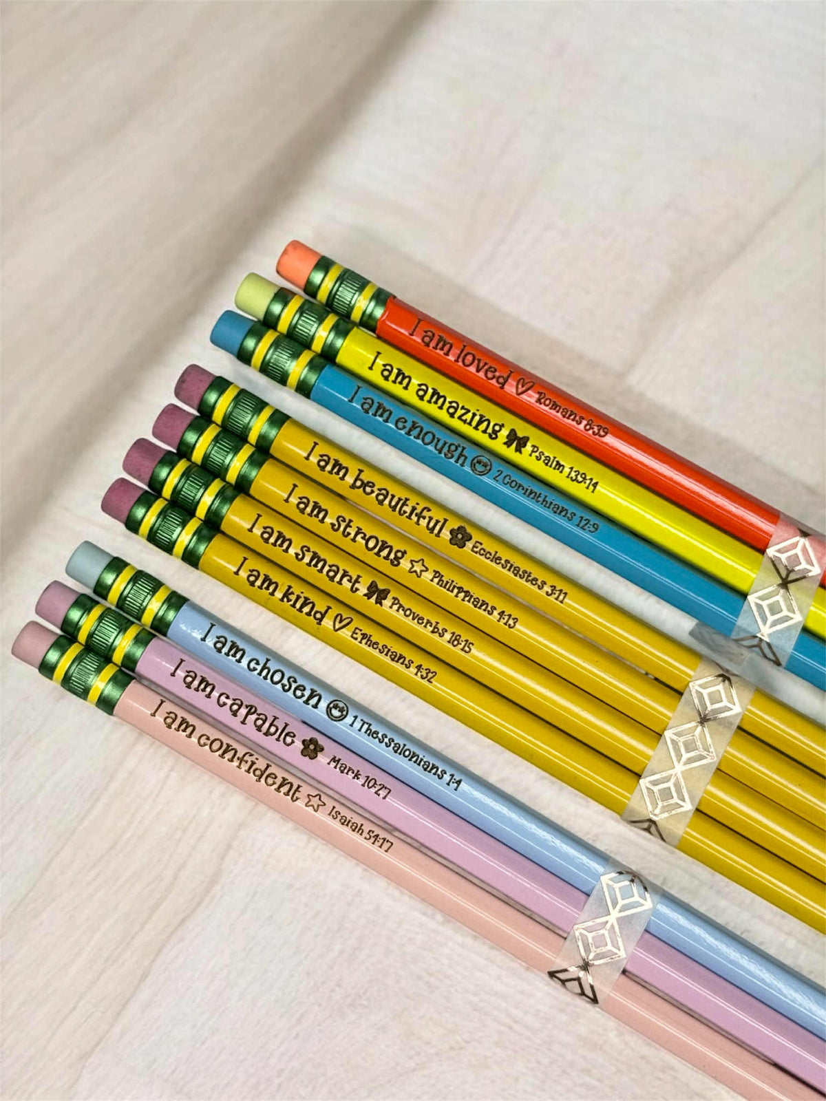 Affirmations Pencil Set – CristyColomboDesigns